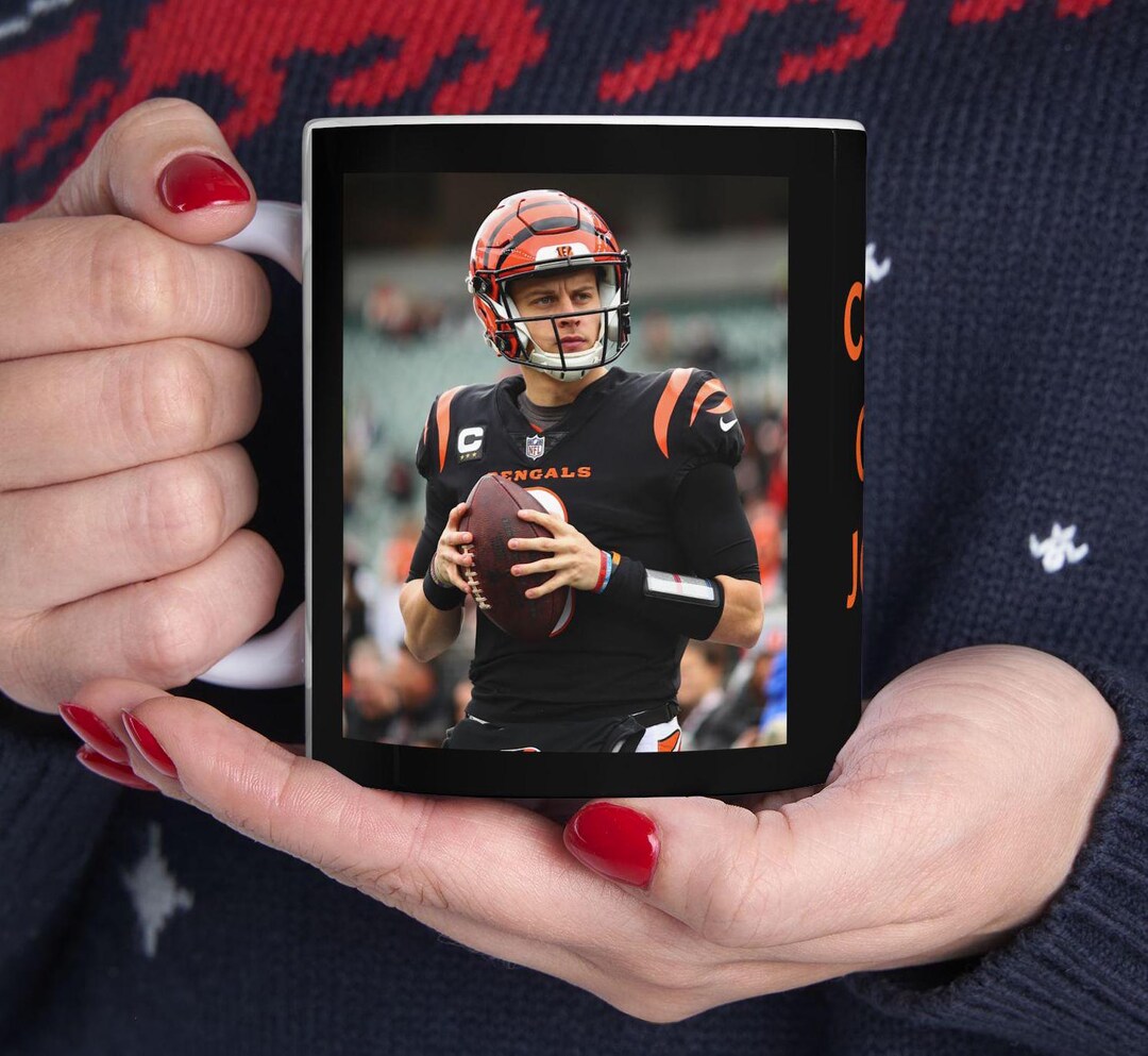 Joe Burrow Cincinnati Bengals Cup, Cup of Joe ,bengals Mug, Joe Burrow ...