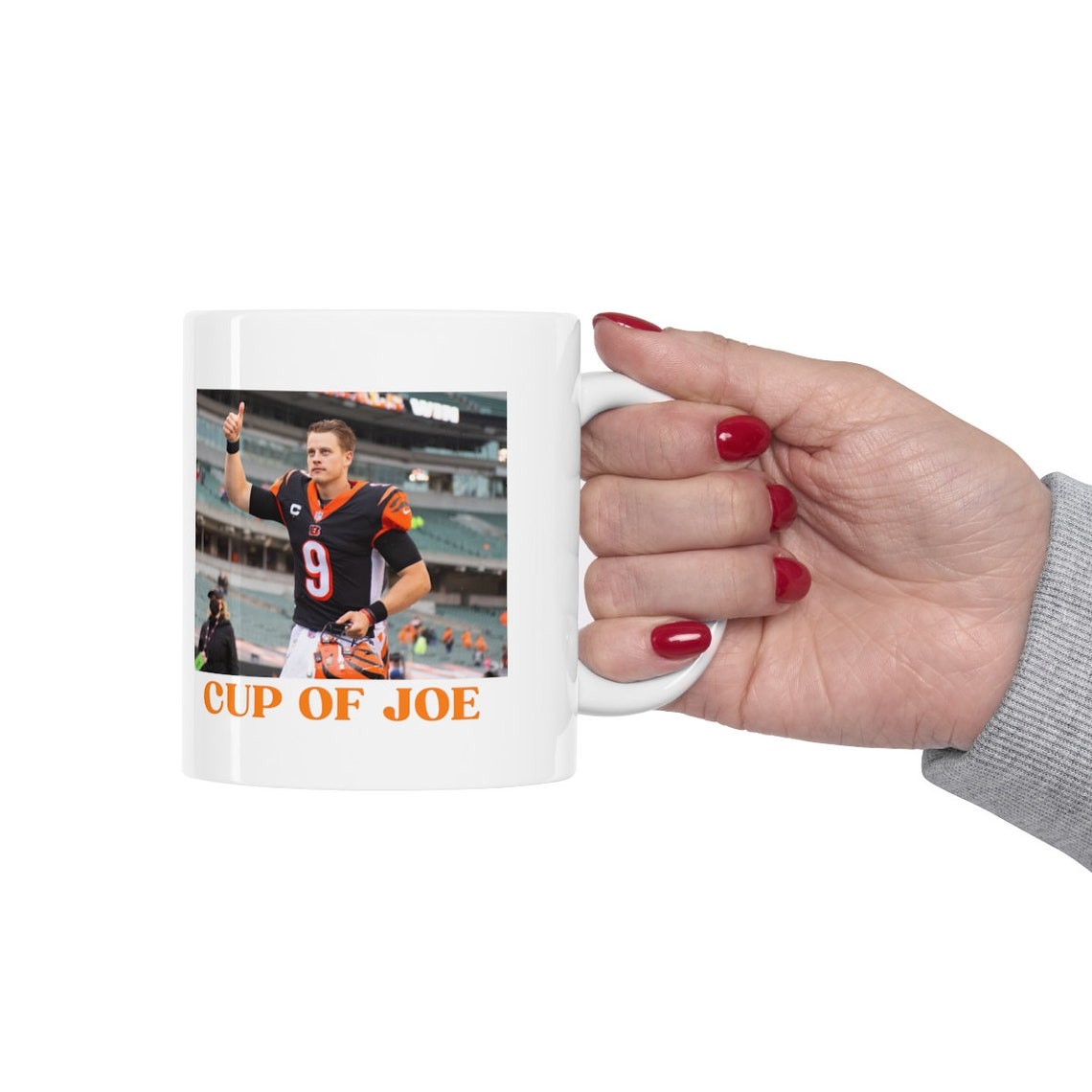 Joe Burrow Cincinnati Bengals Cup Cup of Joe bengals Mug - Etsy