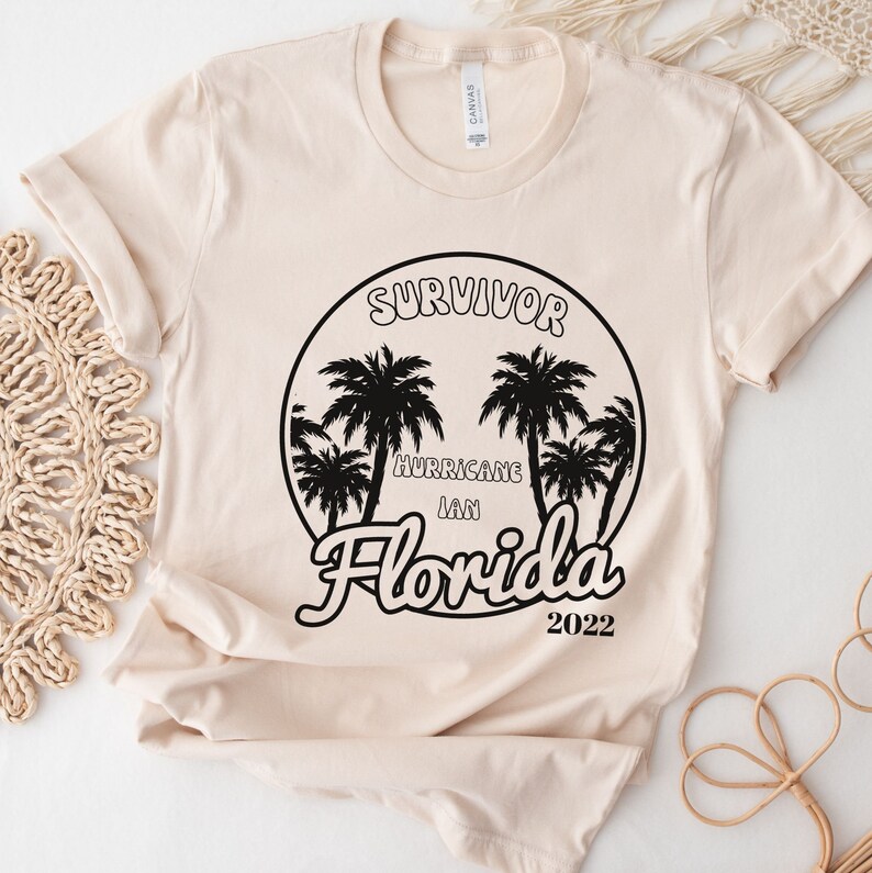 Hurricane Ian Shirt I Survived Hurricane Ian Hurricane Ian - Etsy