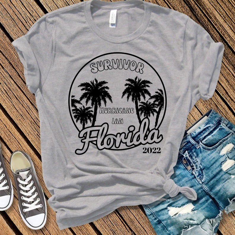 Hurricane Ian Shirt I Survived Hurricane Ian Hurricane Ian - Etsy