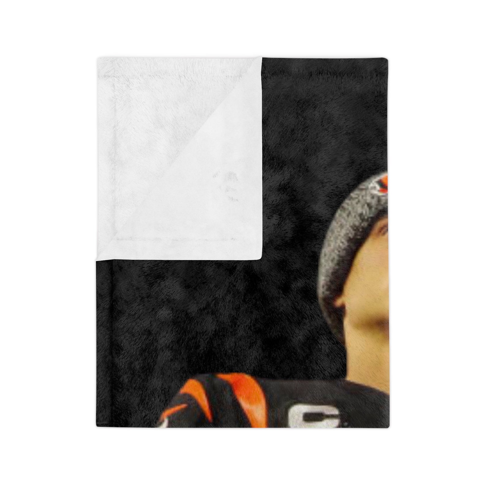 Bengals Joe Burrow Throw Blanket ,football Themed Blanket, Gift Burrow ...