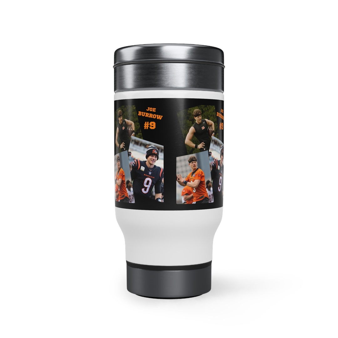 Joe Burrow Mug,cincinnati Bengals Travel Mug, Bengals Mug, Cincy Gift ...
