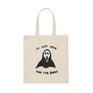 Halloween Tote Fall Tote Women Funny Ghost Tote Cute - Etsy