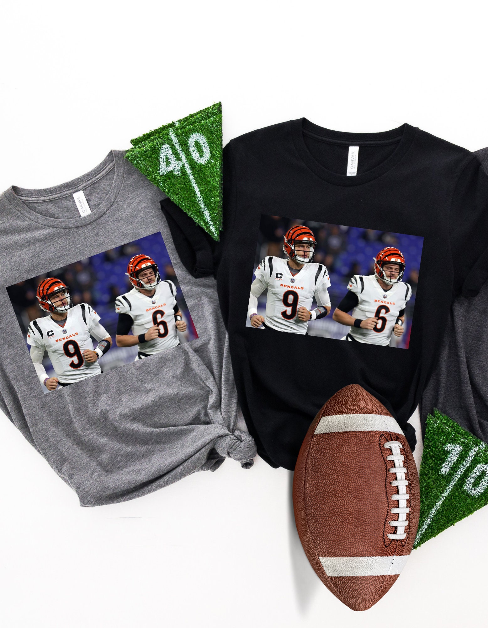 Jake Browning and Joe Burrow Shirt, Burrow Tee, Cincy Bengals Football ...