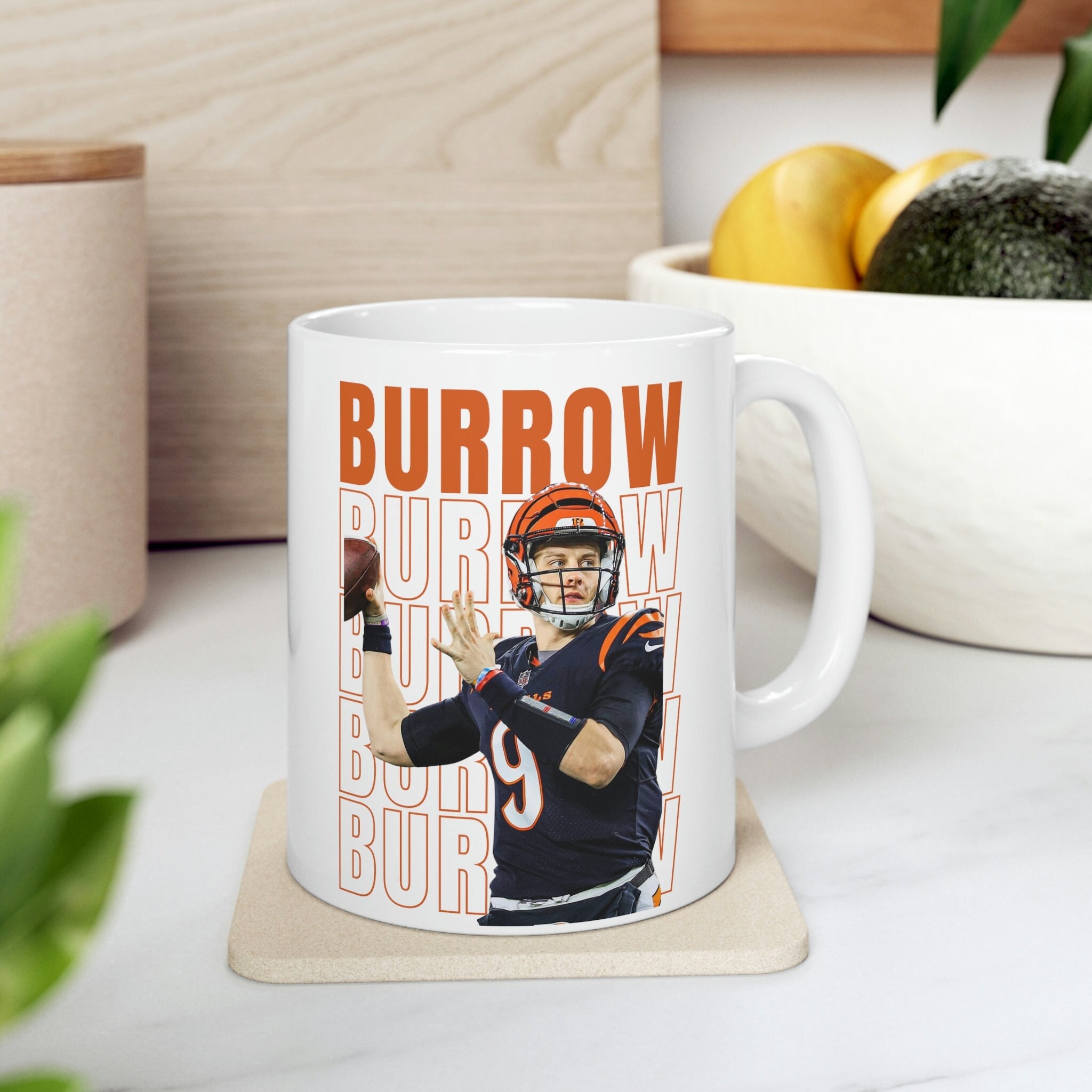 Cup of Joe,joe Burrow Cincinnati Bengals Cup, Gift ,bengals Mug, Joe ...