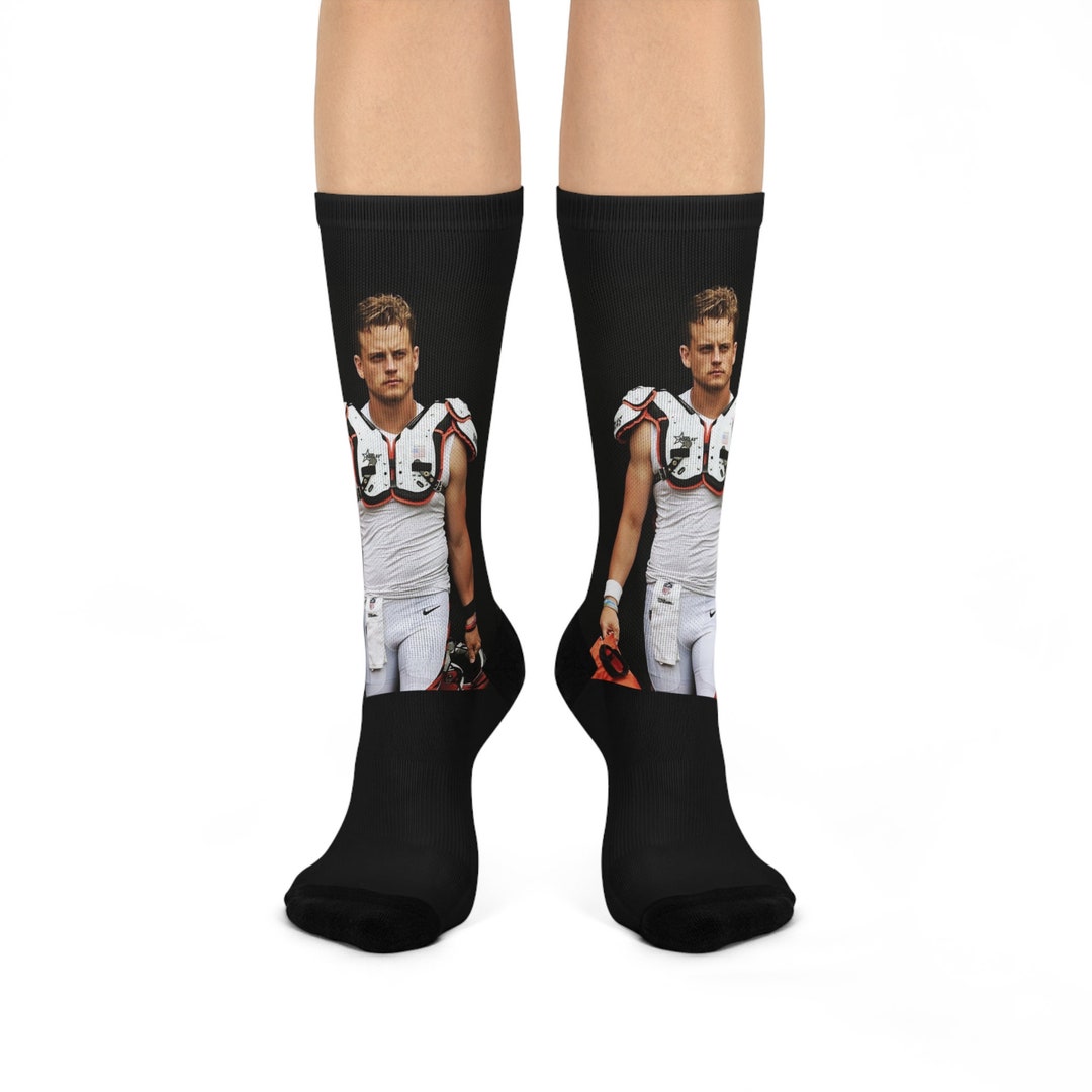 Joe Burrow, Bengals Socks, Bengals Gifts for Fans, Cincinnati Bengals ...