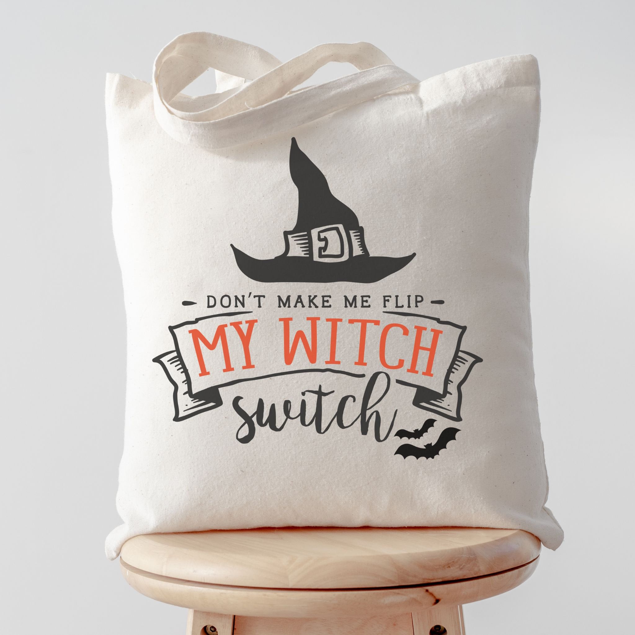 Witches Tote Bag, Witches Bag, Beach Tote Bag, Vintage Cotton Tote Bag ...