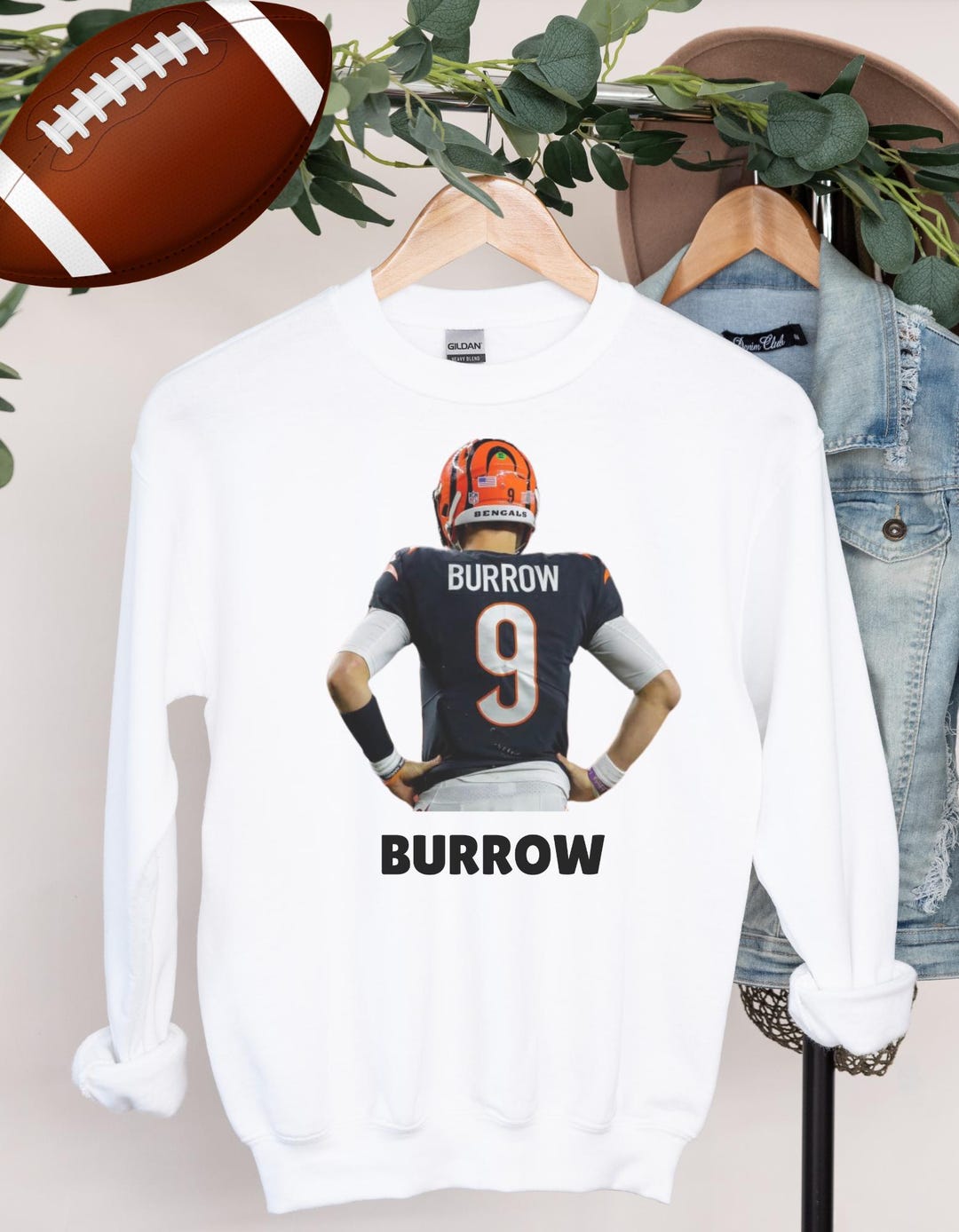 Joe Burrow Bengals | Cincinnati | Joe | Crewneck Sweatshirt, Joe Burrow ...