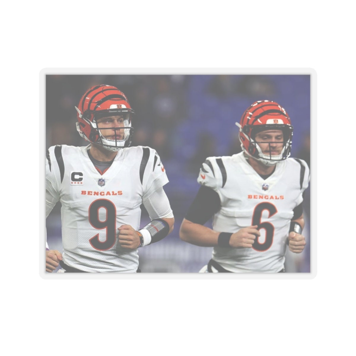 Joe Burrow and Jake Browning Merch ,WHODEY, Bengals Football Sticker ...
