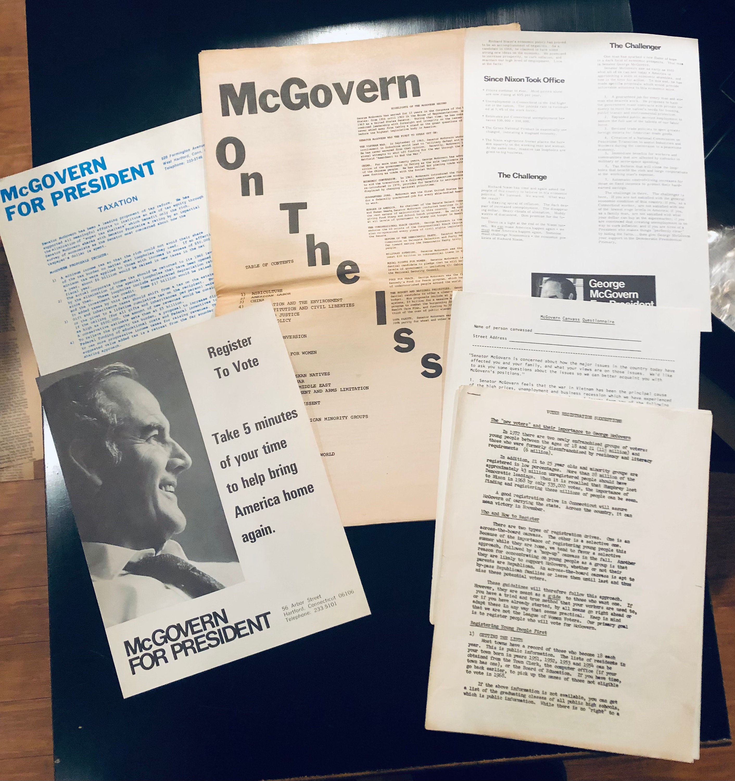 George Mcgovern 1968 Campaign Materials - Etsy