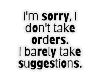 Suggestions Stickers - Etsy