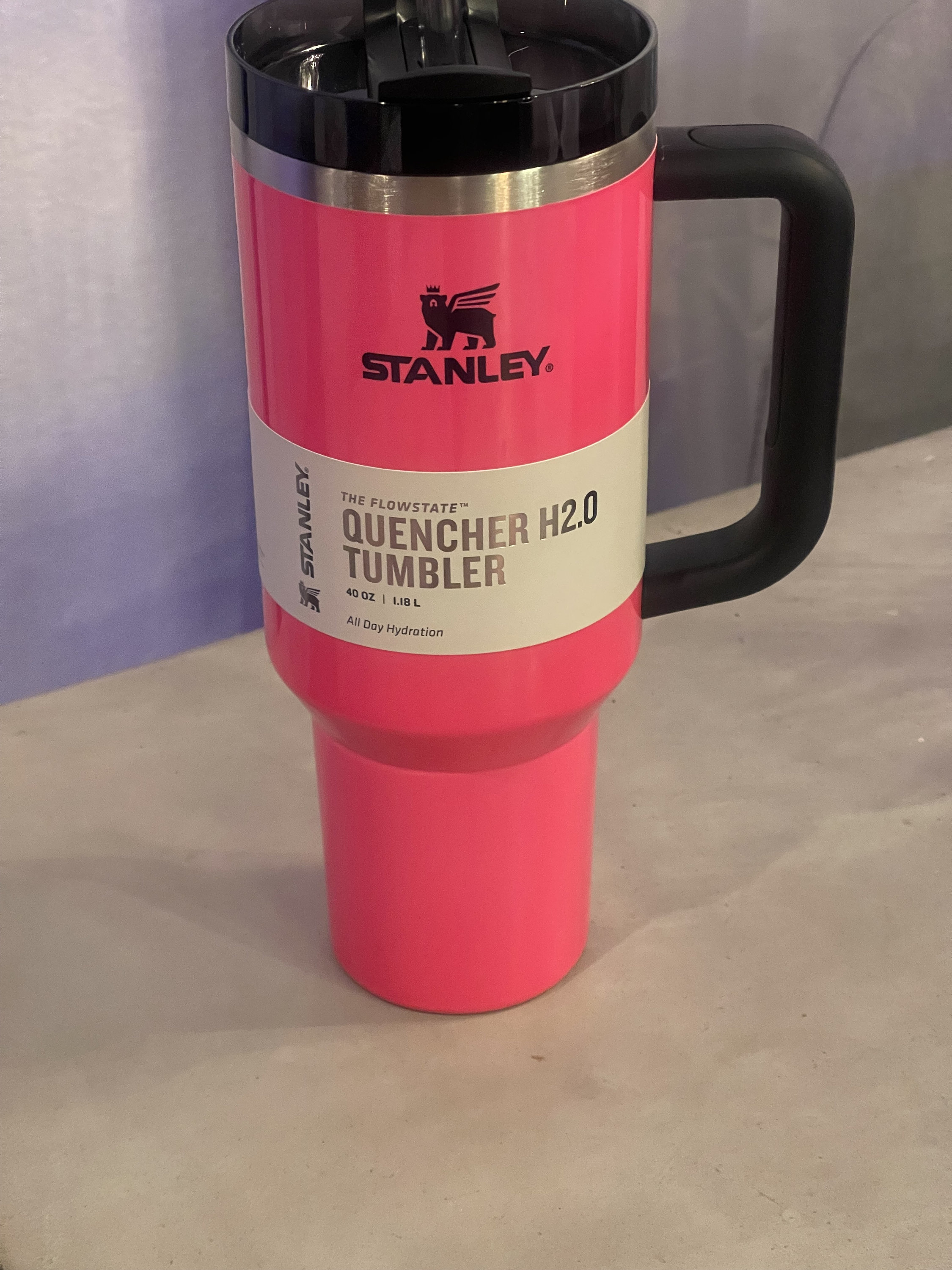 Pink Stanley Unreleased Eletric Pink Limited Edition Stanley 40 Oz ...