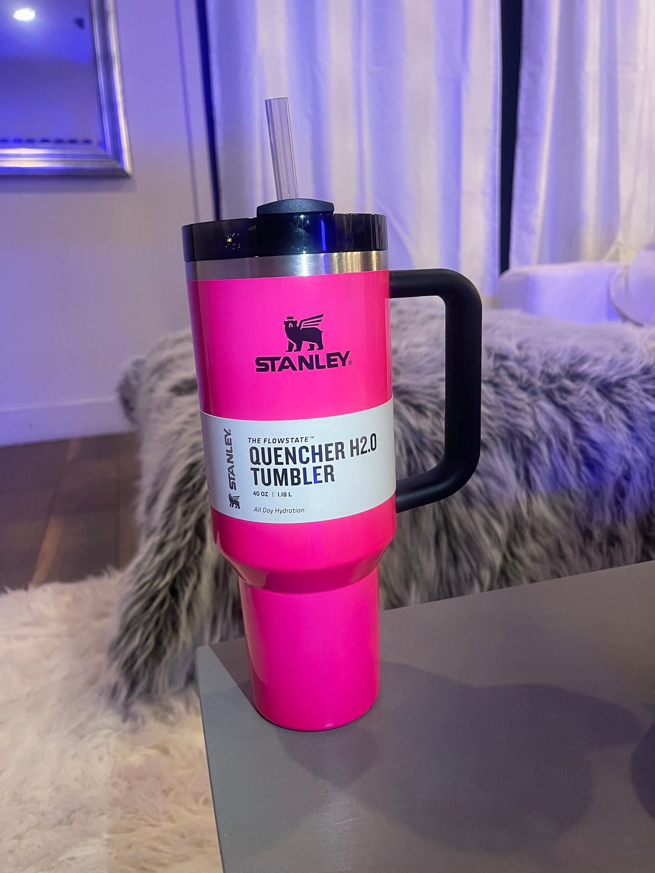 Pink Stanley Unreleased Eletric Pink Limited Edition Stanley 40 Oz ...