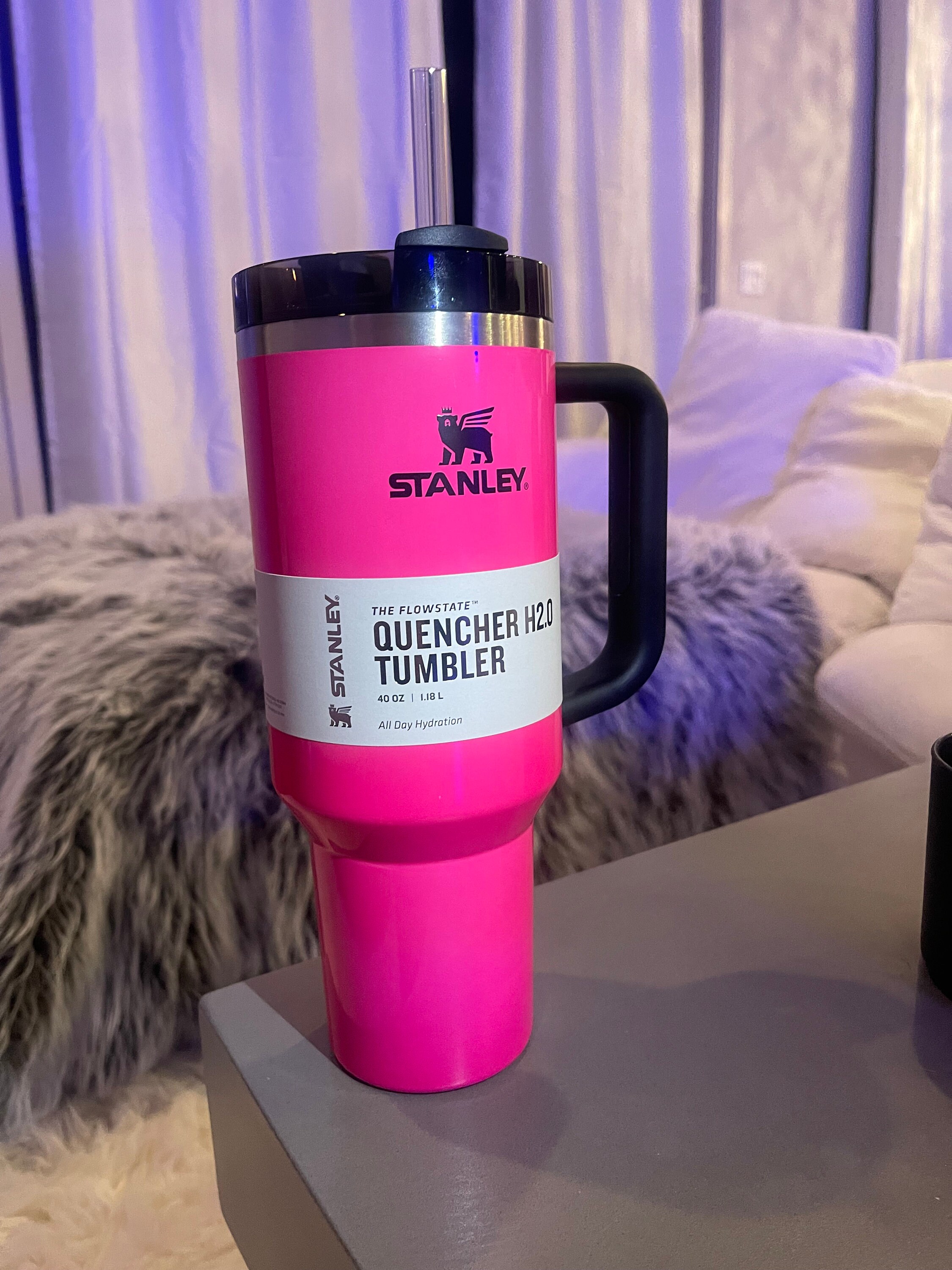 Pink Stanley Unreleased Eletric Pink Limited Edition Stanley 40 Oz ...