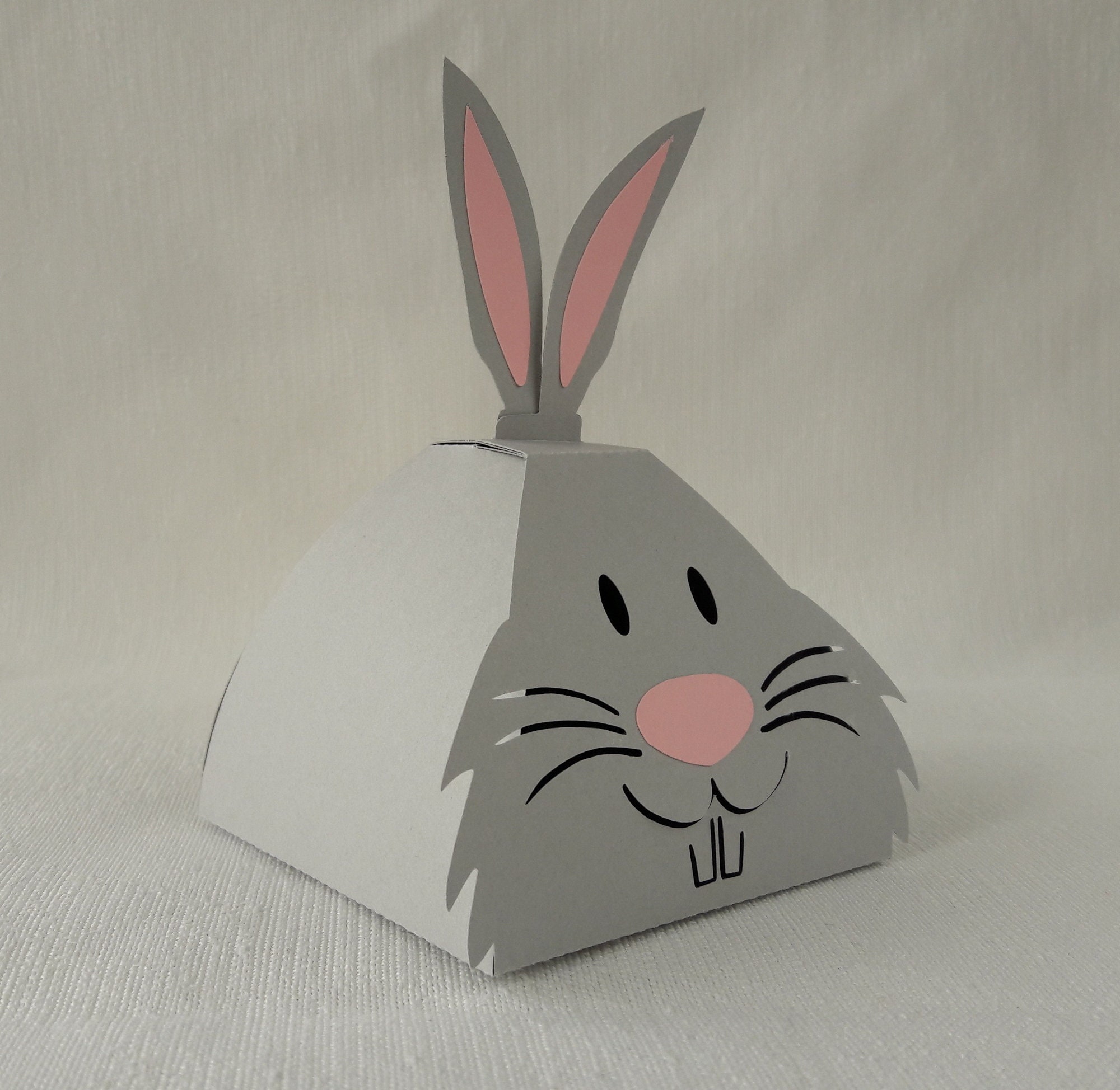 Easter Chick & Bunny Treat Boxes SVG PDF DXF STUDIO3 Plotter Cut File ...