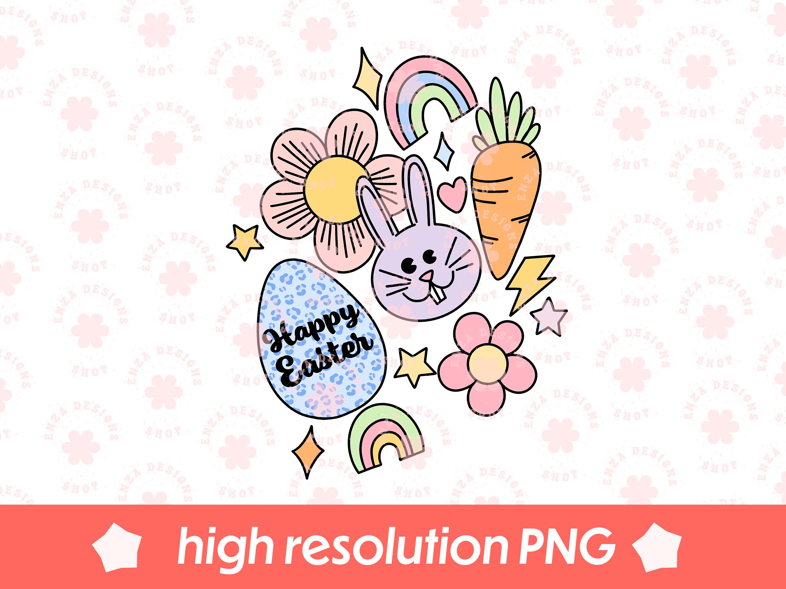 Happy Easter Png, Leopard Easter Png, Cute Easter Png, Easter ...