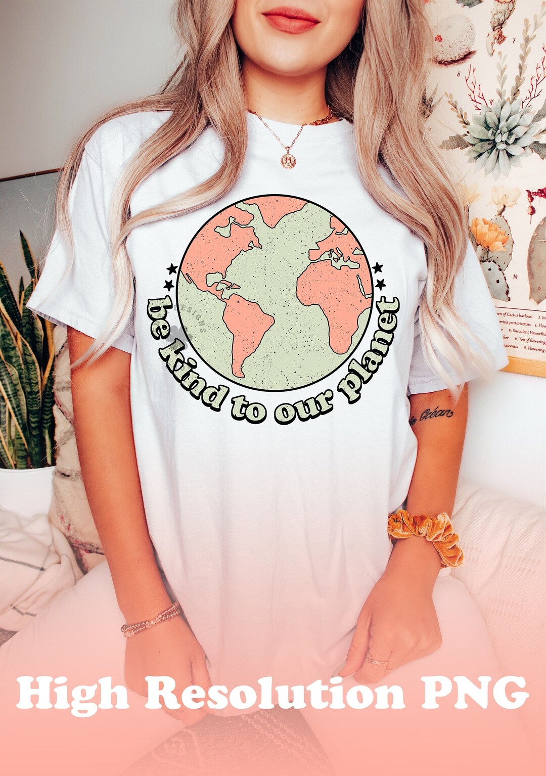 Be Kind to Our Planet Png, Love Our Planet Png, Earth Day Png, Happy ...