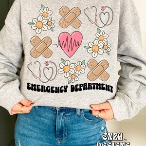 Emergency Department Png Sublimation Design Digital Download, ER Nurse ...