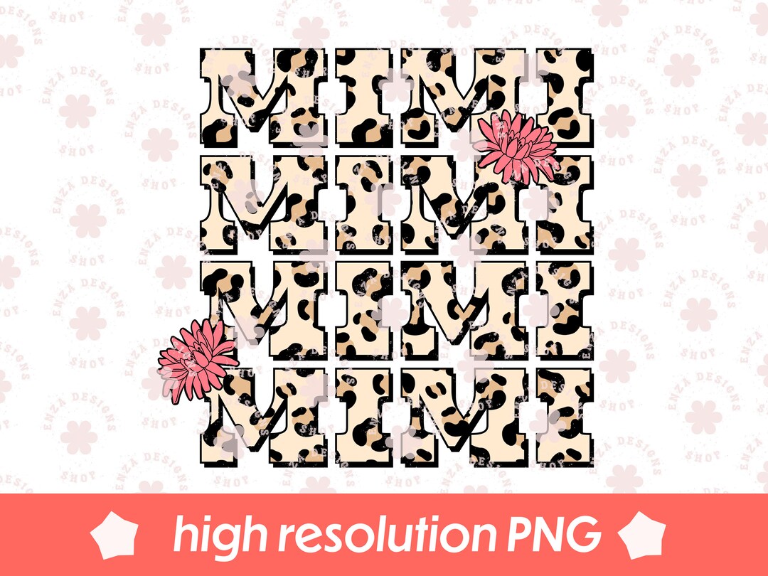 Western Mimi Png, Mimi Png, Country Mimi Png, Leopard Mimi Sublimation ...
