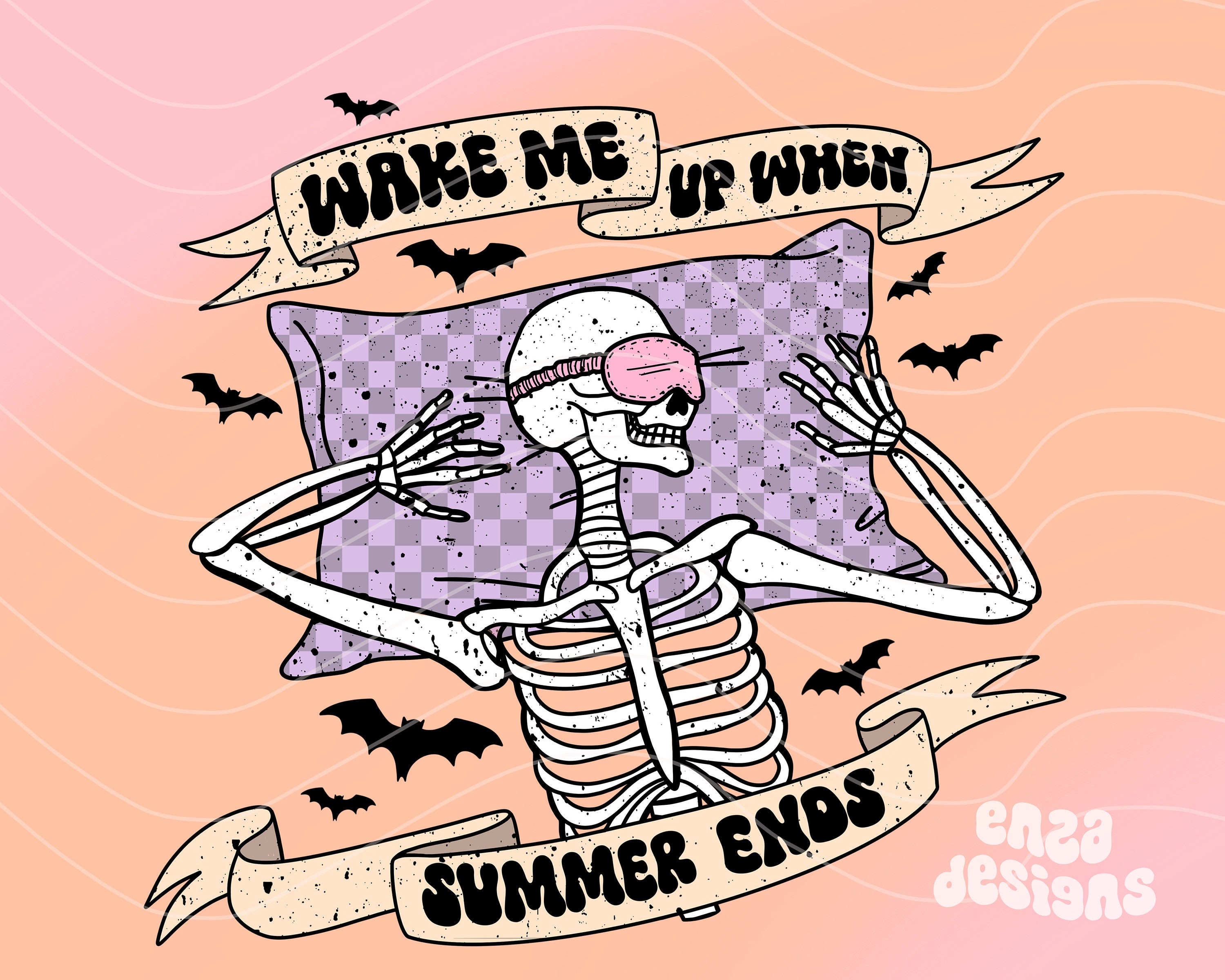 Wake Me up When Summer Ends Png, Skeleton Png, Funny Halloween Png ...