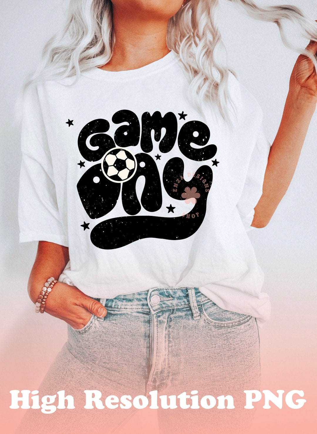Game Day Soccer Png, Game Day Png, Soccerl Mom Png, Soccer Sublimation ...