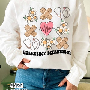 Emergency Department Png Sublimation Design Digital Download, ER Nurse ...