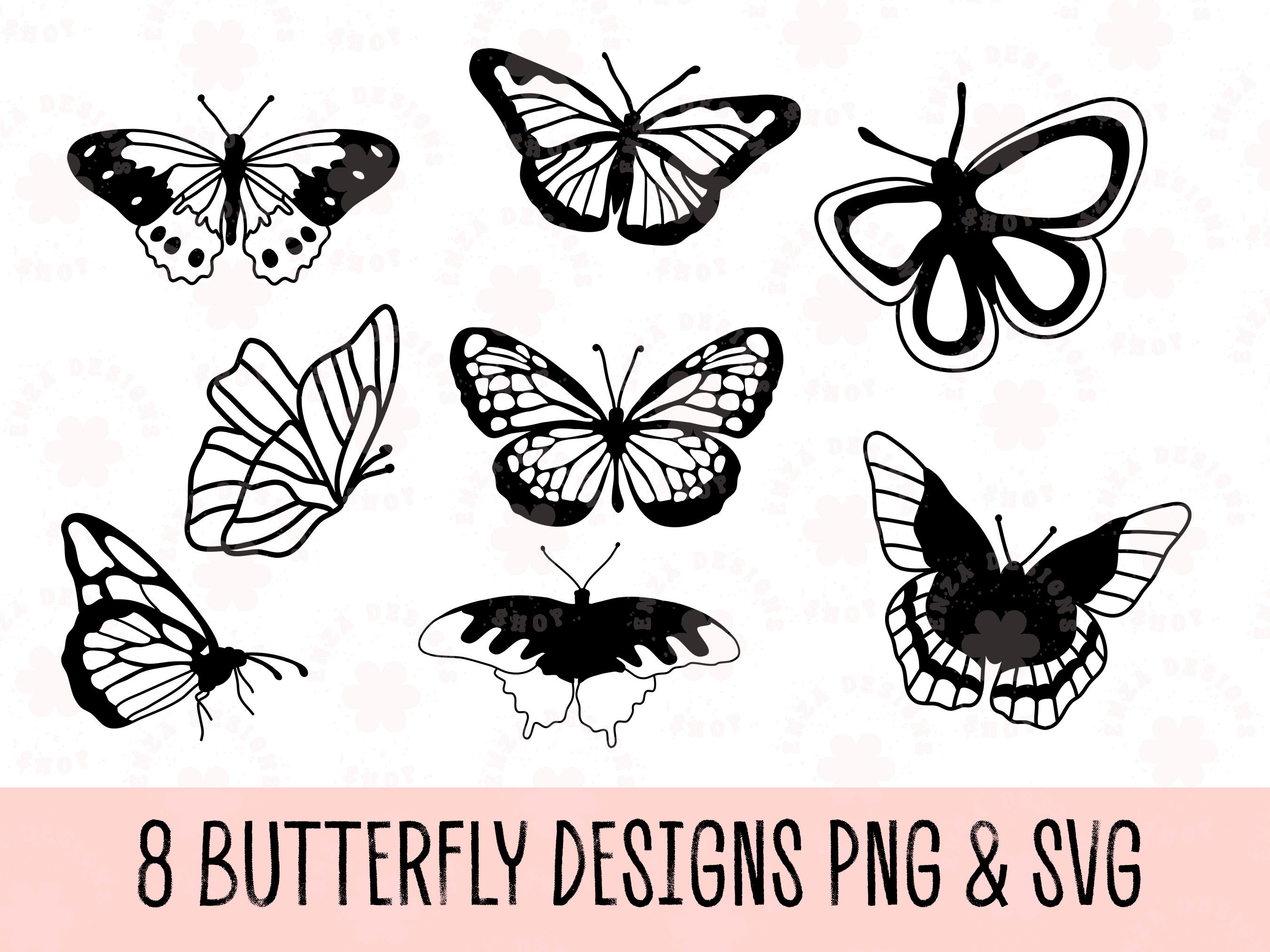 Butterfly Svg, Butterfly Svg Files, Butterfly Svg Bundle, Butterfly ...