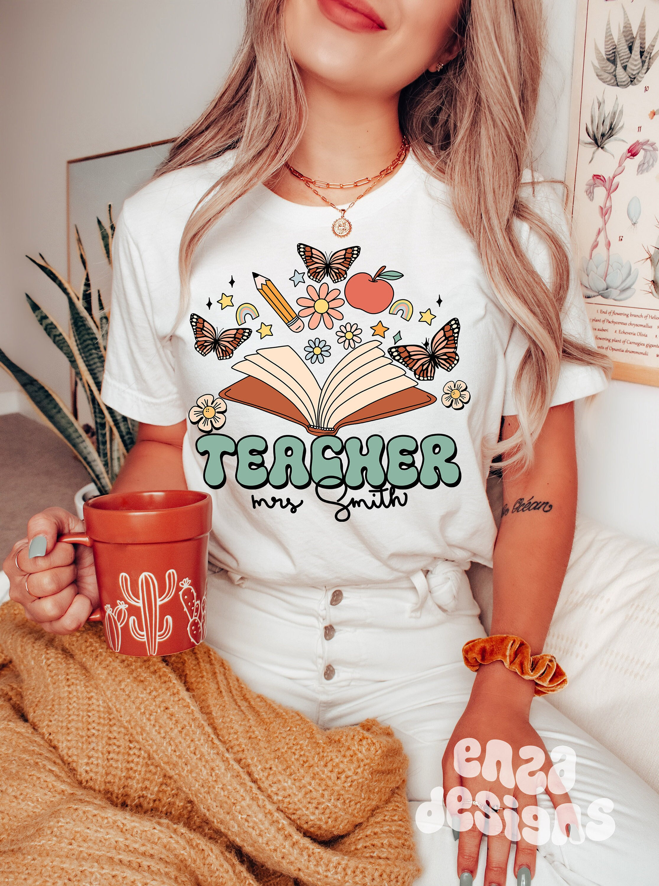 Custom Teacher Png, Personalized Teaching Sublimation Design ...