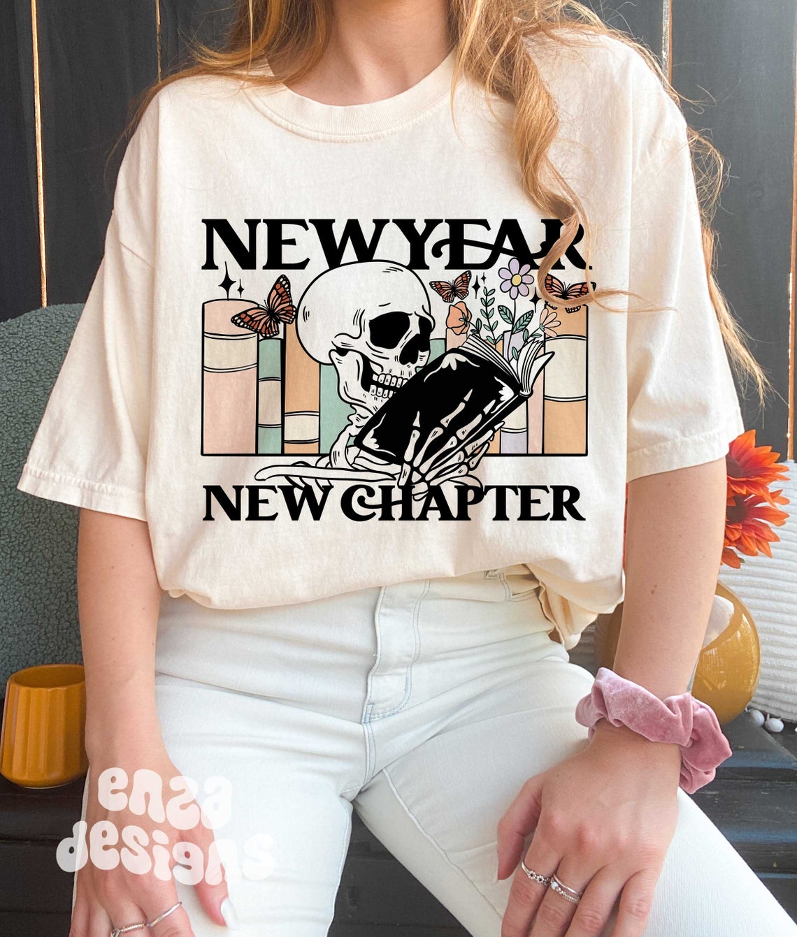 New Year New Chapter Png, Book Lover Png, 2024 Png, New Years Png, Nye ...