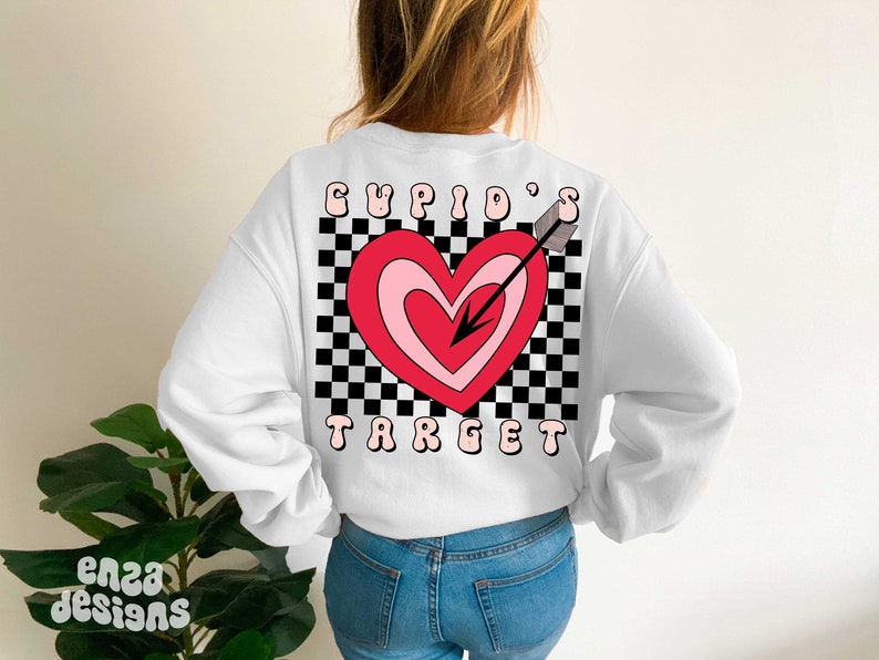 Cupid's Target Png Valentines Png Designs for Shirts - Etsy