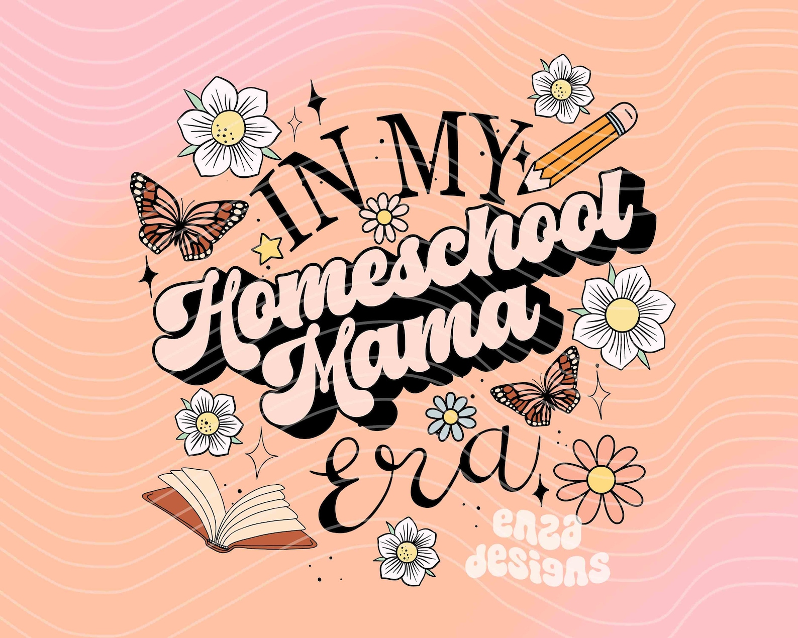 In My Homeschool Mama Era Png, Homeschool Mom Png, Mama Png Shirt ...