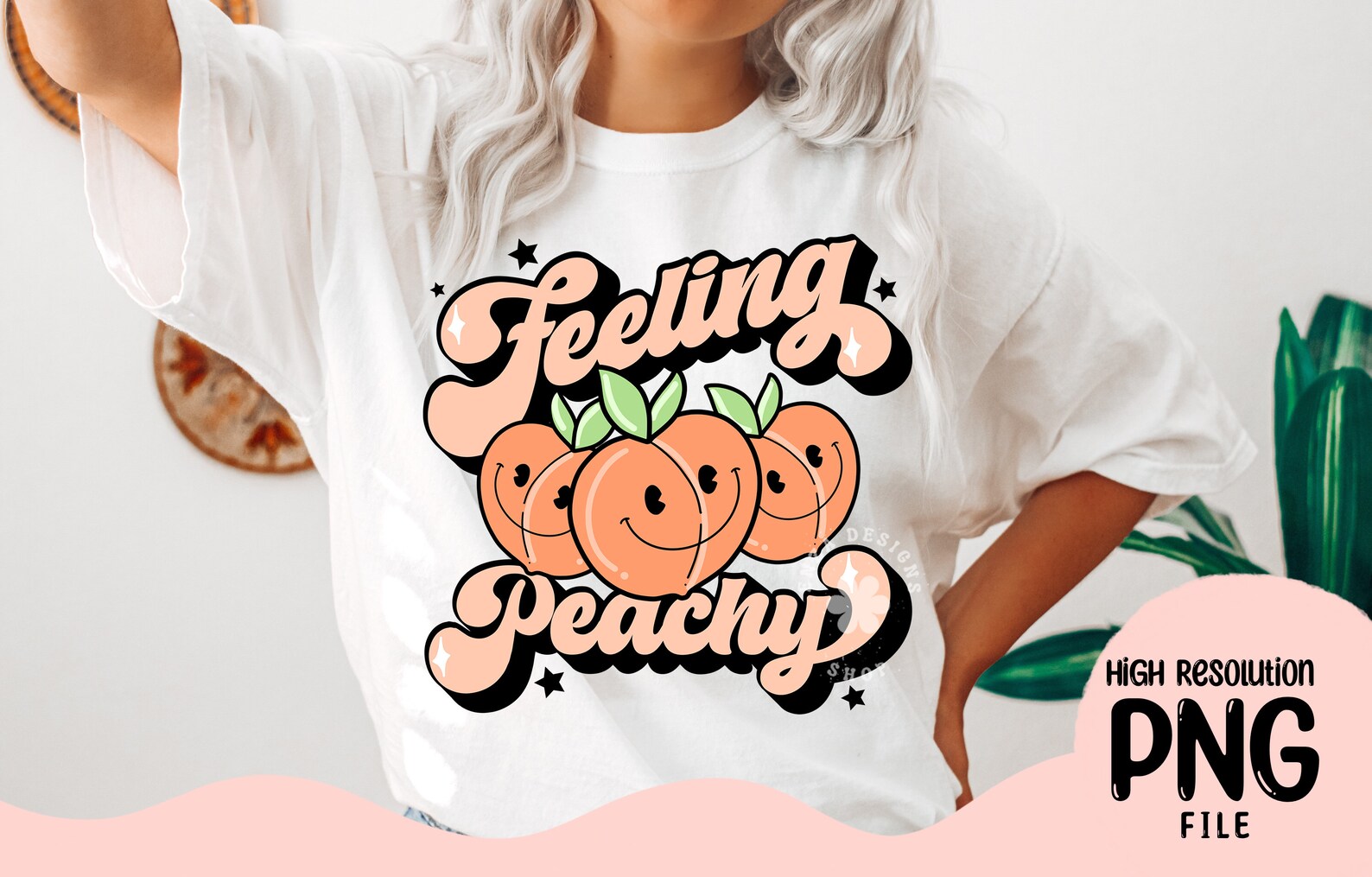 Summer Png, Feeling Peachy Png, Fruit Png, Peach Png, Peachy Png ...