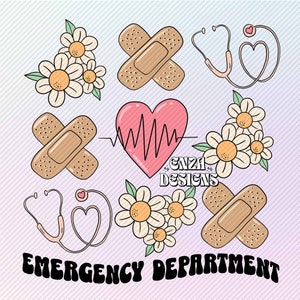 Emergency Department Png Sublimation Design Digital Download, ER Nurse ...