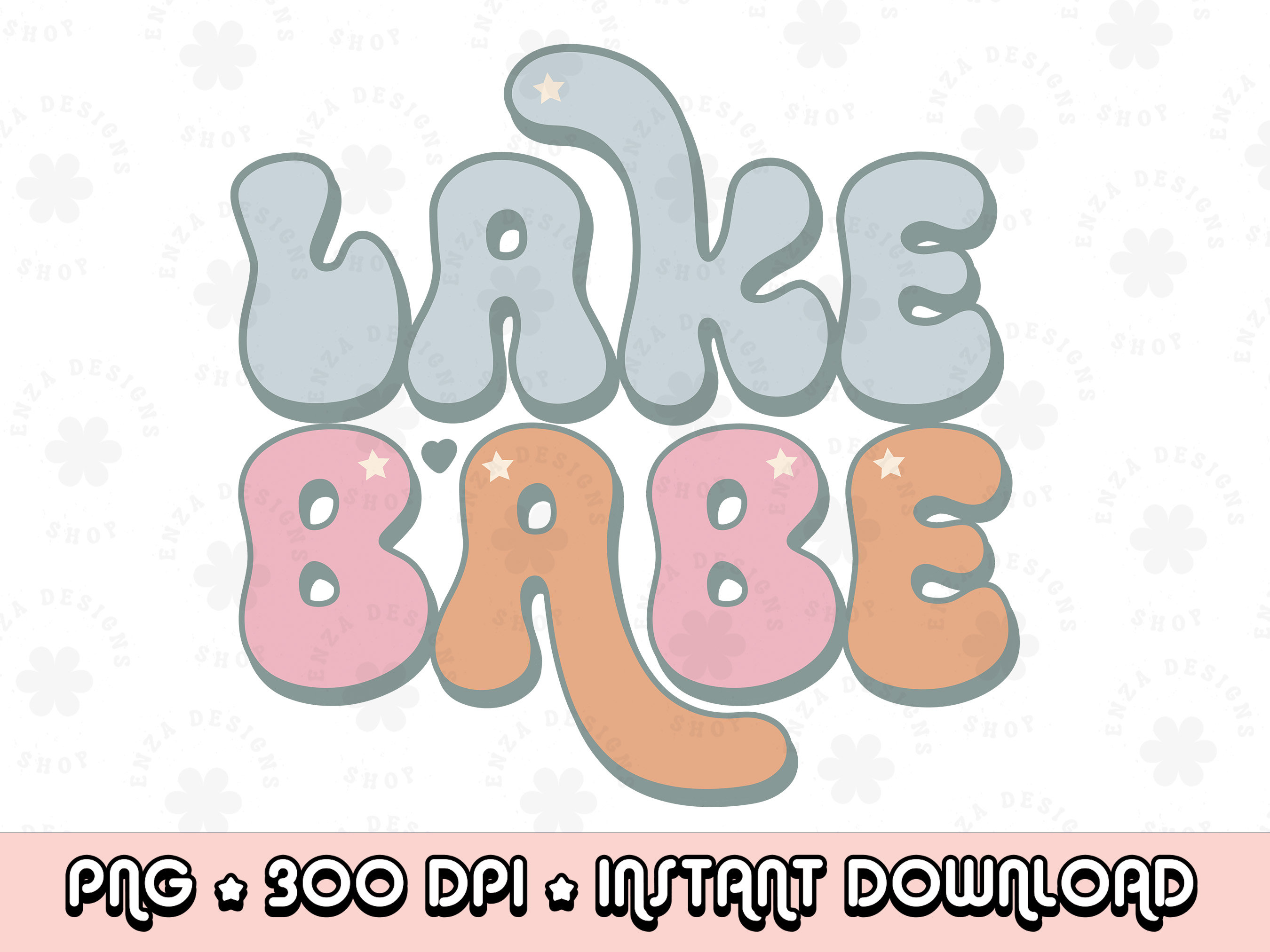 Lake Babe Png, Lake Png, Lake Life PNG, Groovy Lake Life, Camp Lover ...