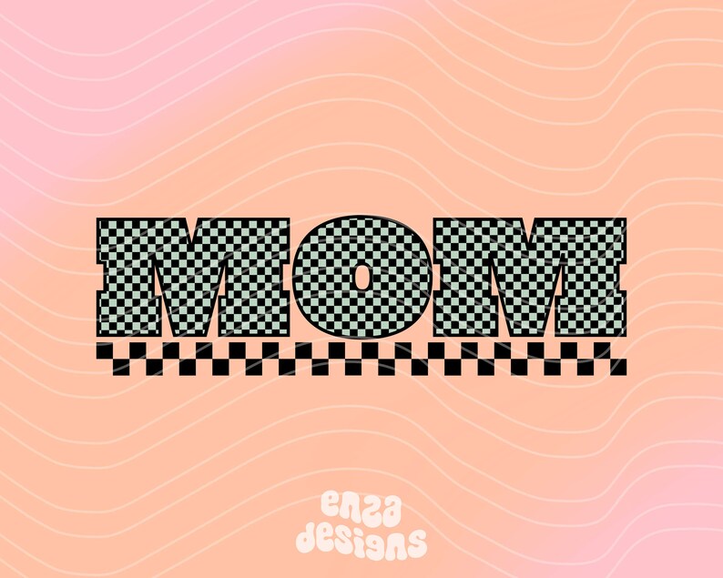 Checkered Mama Png for Shirts Digital Download, Retro Mom Png, Mama Png ...