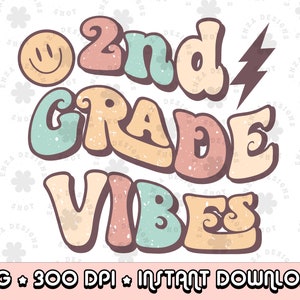 Second Grade Png, 2nd Grade Squad, 2nd Grade Crew Png, Back to School ...