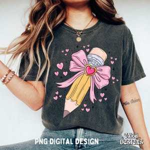 Valentines Teacher Png Design for Shirt Sublimation Dtf Uvdtf, Coquette ...