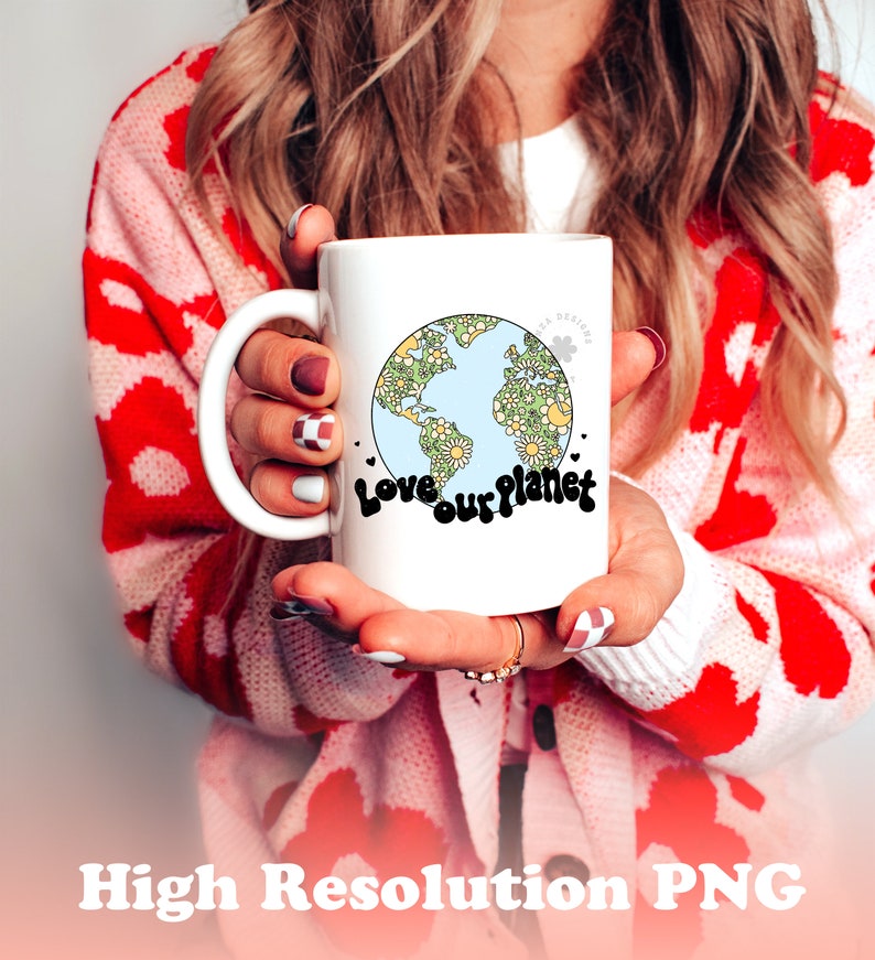 Love Our Planet Png Earth Day Png Happy Earth Day Shirt - Etsy