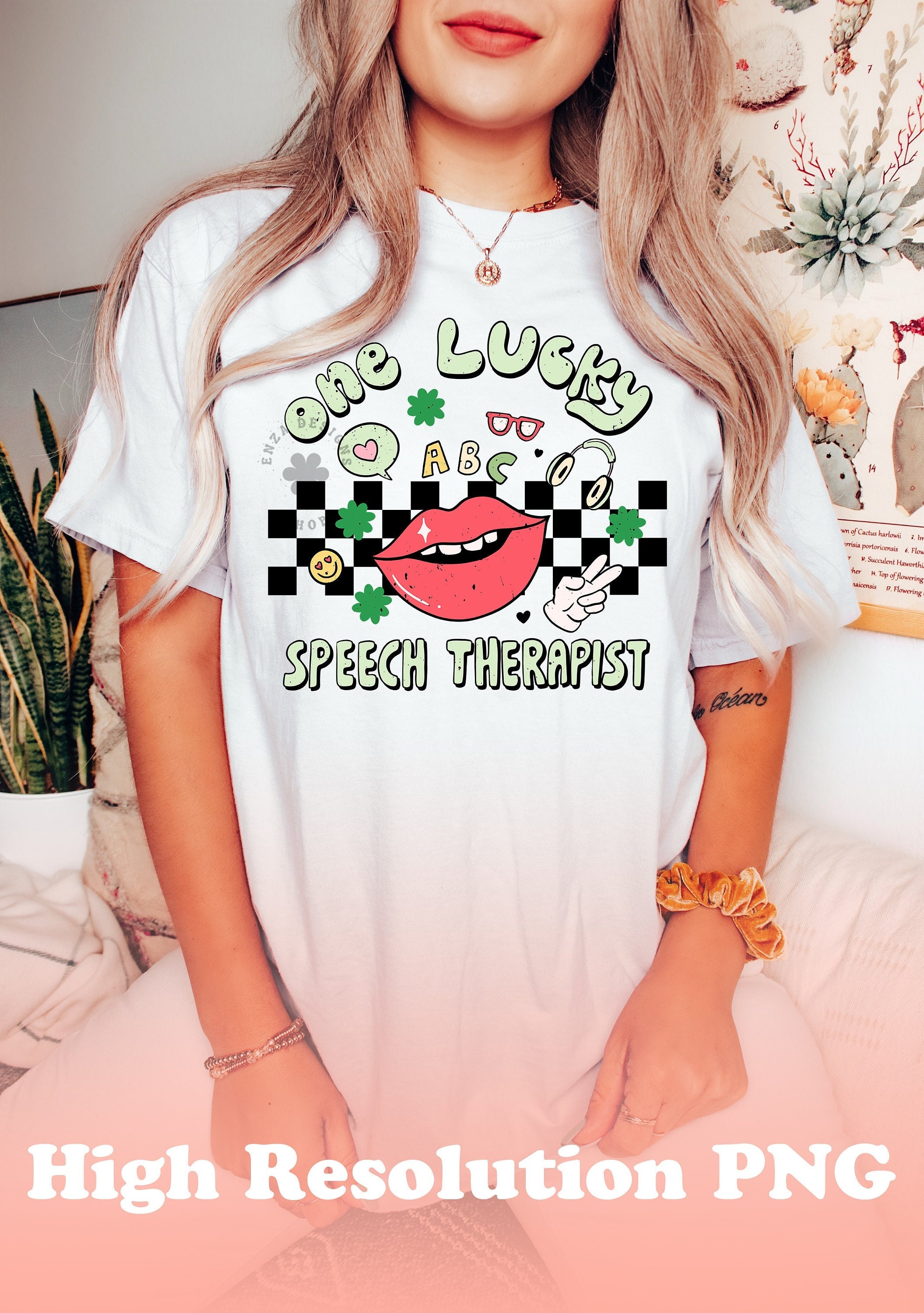 One Lucky Speech Therapist Png, Language Pathologist Png, SLP St ...