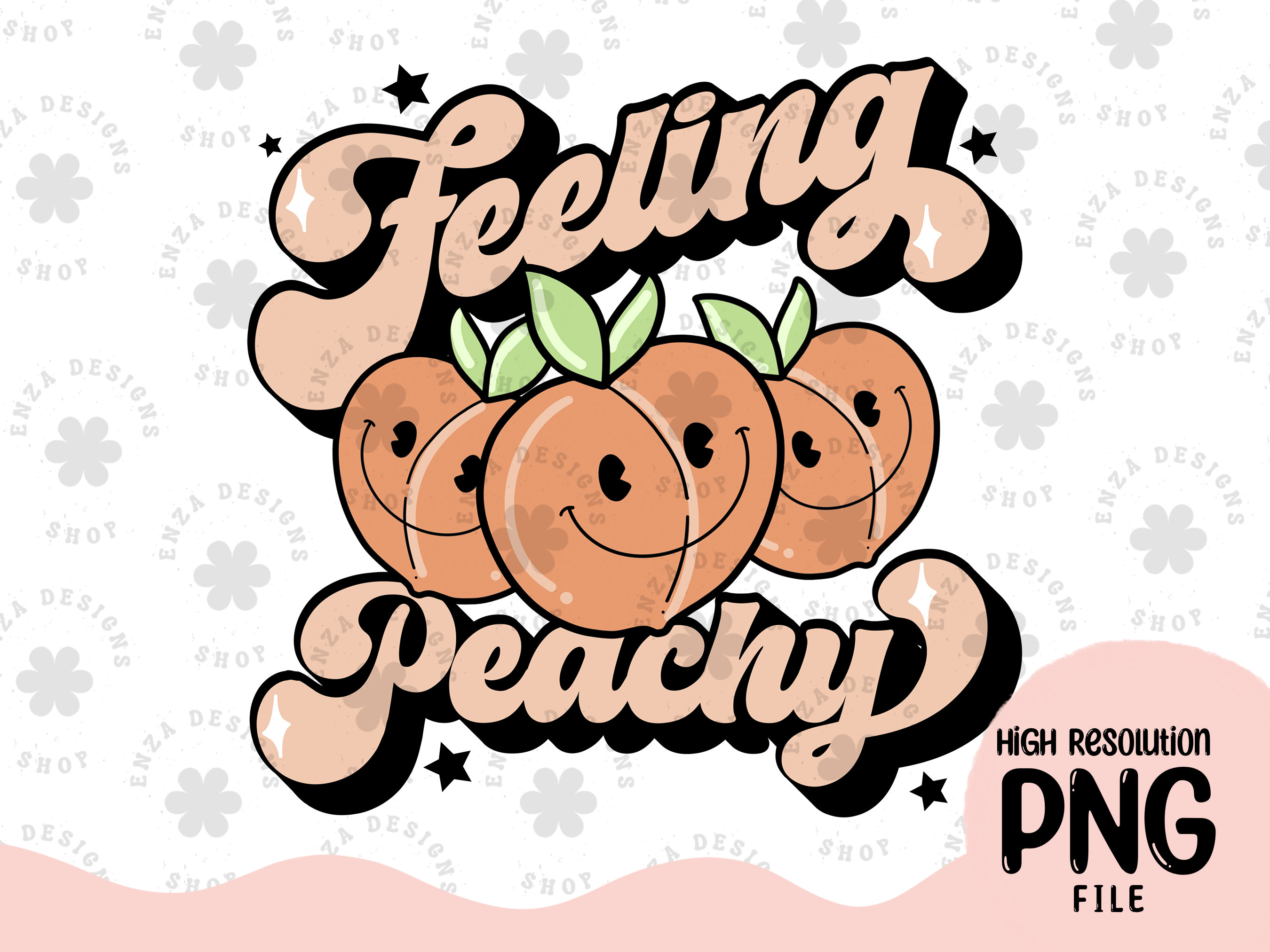 Summer Png, Feeling Peachy Png, Fruit Png, Peach Png, Peachy Png ...