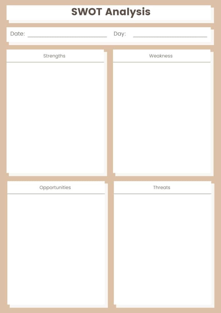 SWOT Analysis | Business Analysis | Business Planner | Business Starter ...