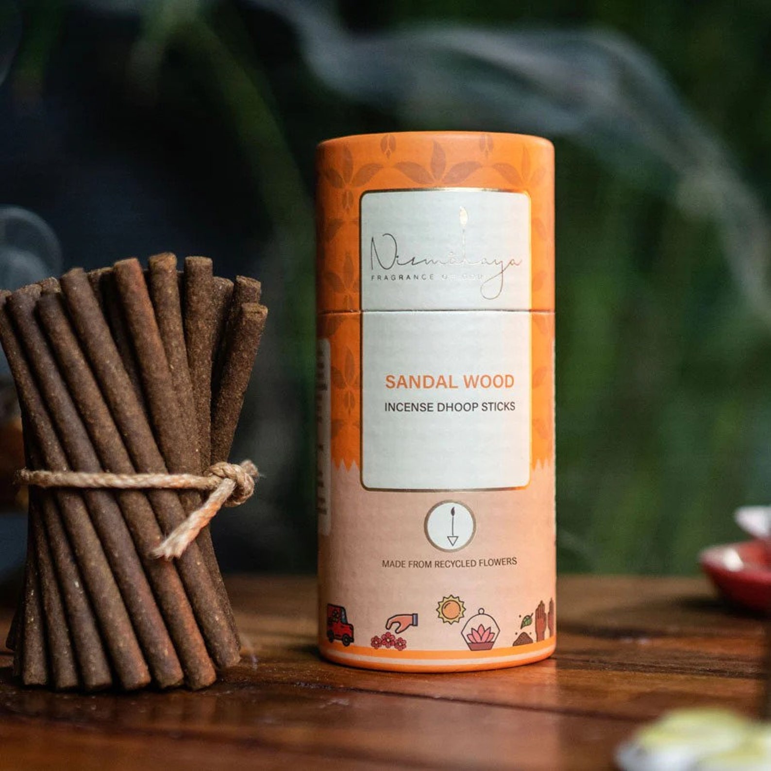 Bamboo-less Incense Sticks With Free Holder. Handmade Organic Chemical ...