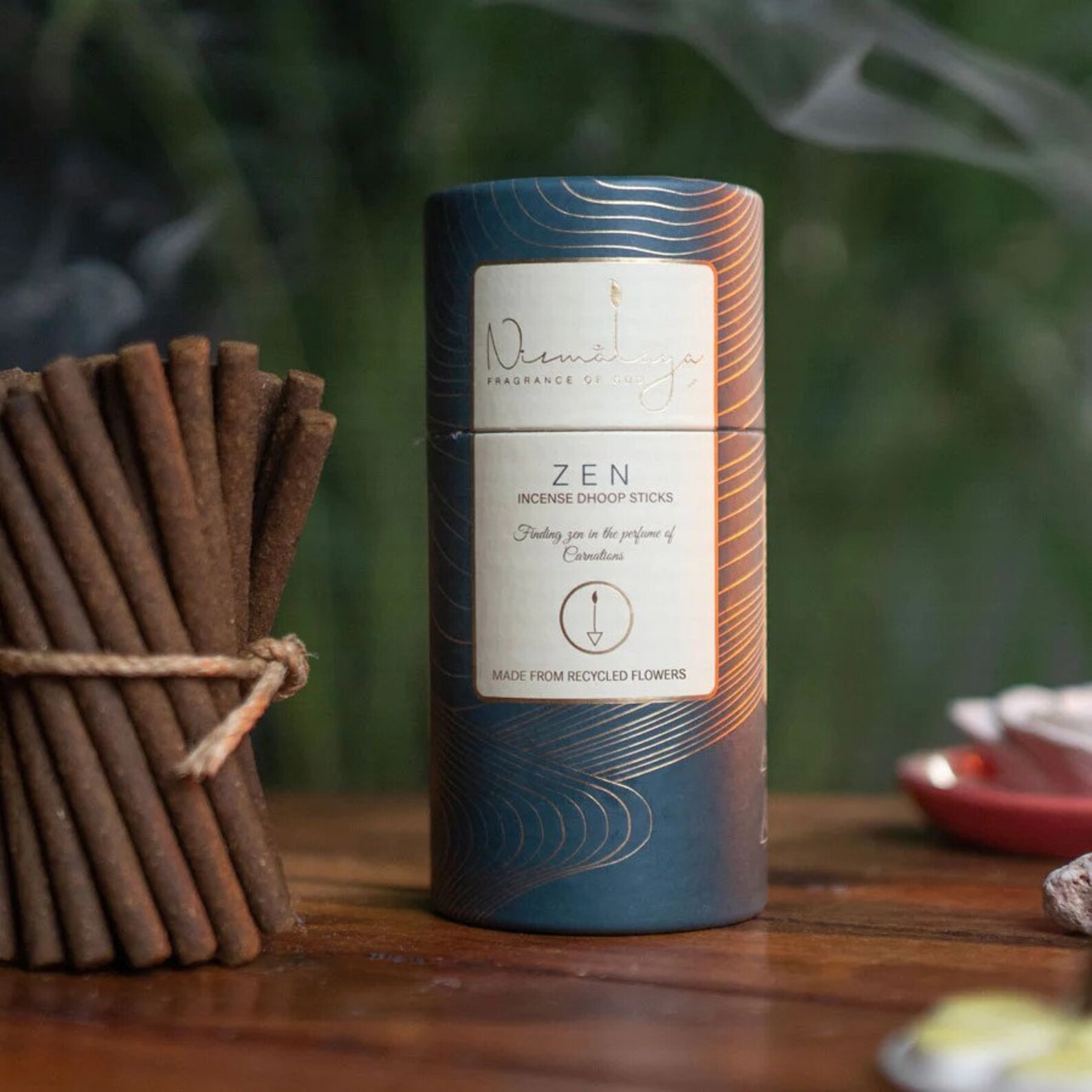 Bamboo-less Incense Sticks With Free Holder. Handmade Organic Chemical ...