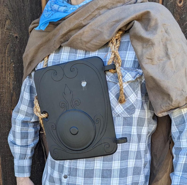 Marty Mcfly Stove Door Cosplay Prop - Back to the Future Part 3 - 3D ...