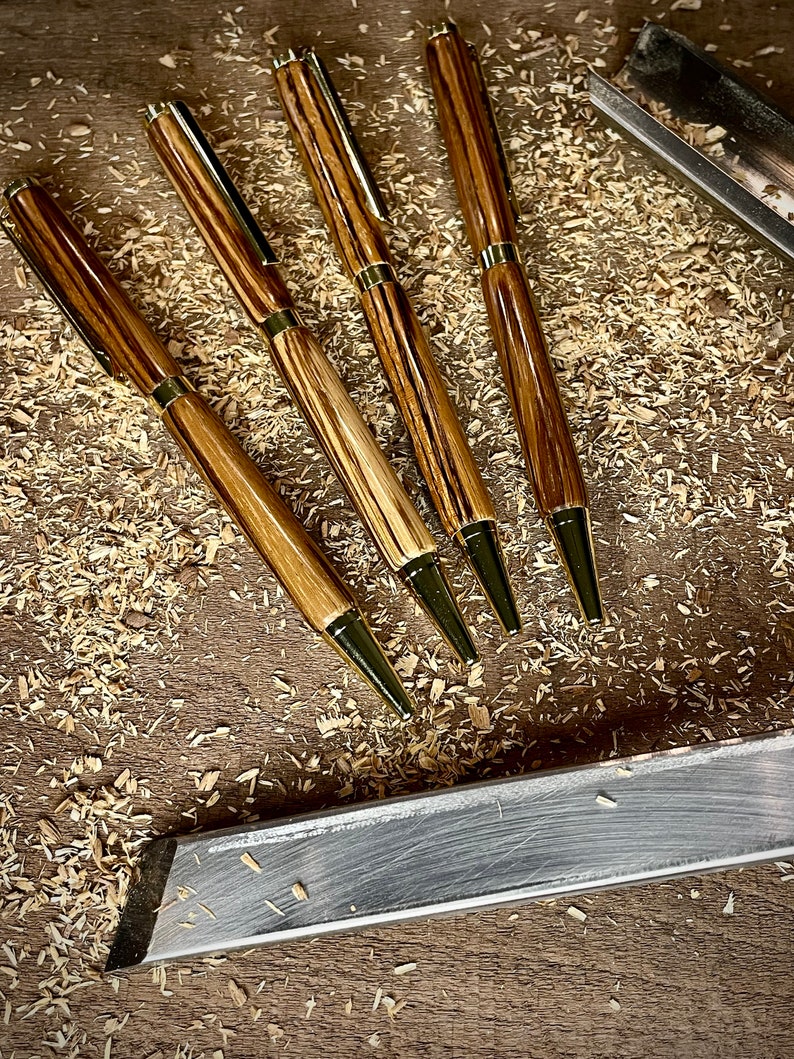 Custom Wood Pen, Handmade Slimline Style Pen, Twist Ballpoint Pen - Etsy