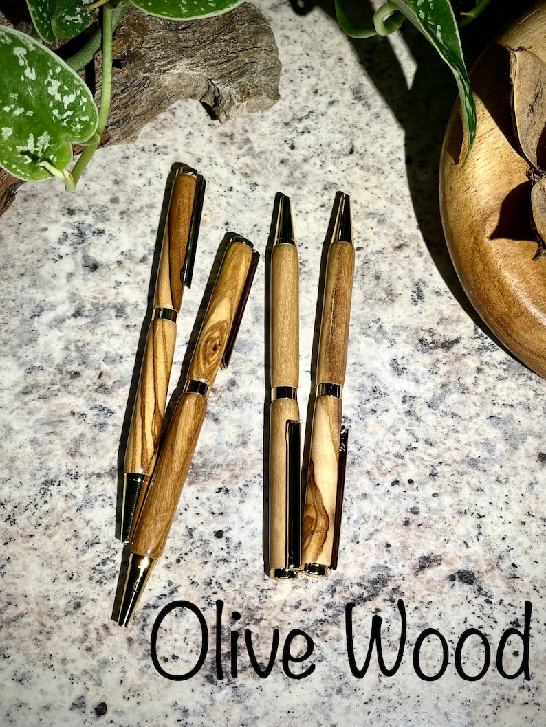 Custom Wood Pen, Handmade Slimline Style Pen, Twist Ballpoint Pen - Etsy