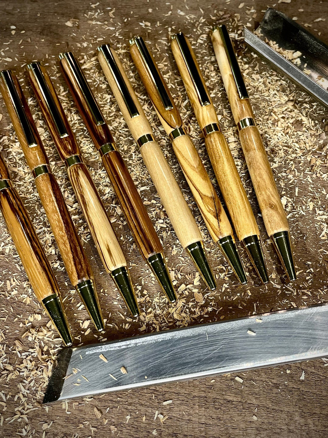 Custom Wood Pen Handmade Slimline Style Pen Twist Ballpoint - Etsy