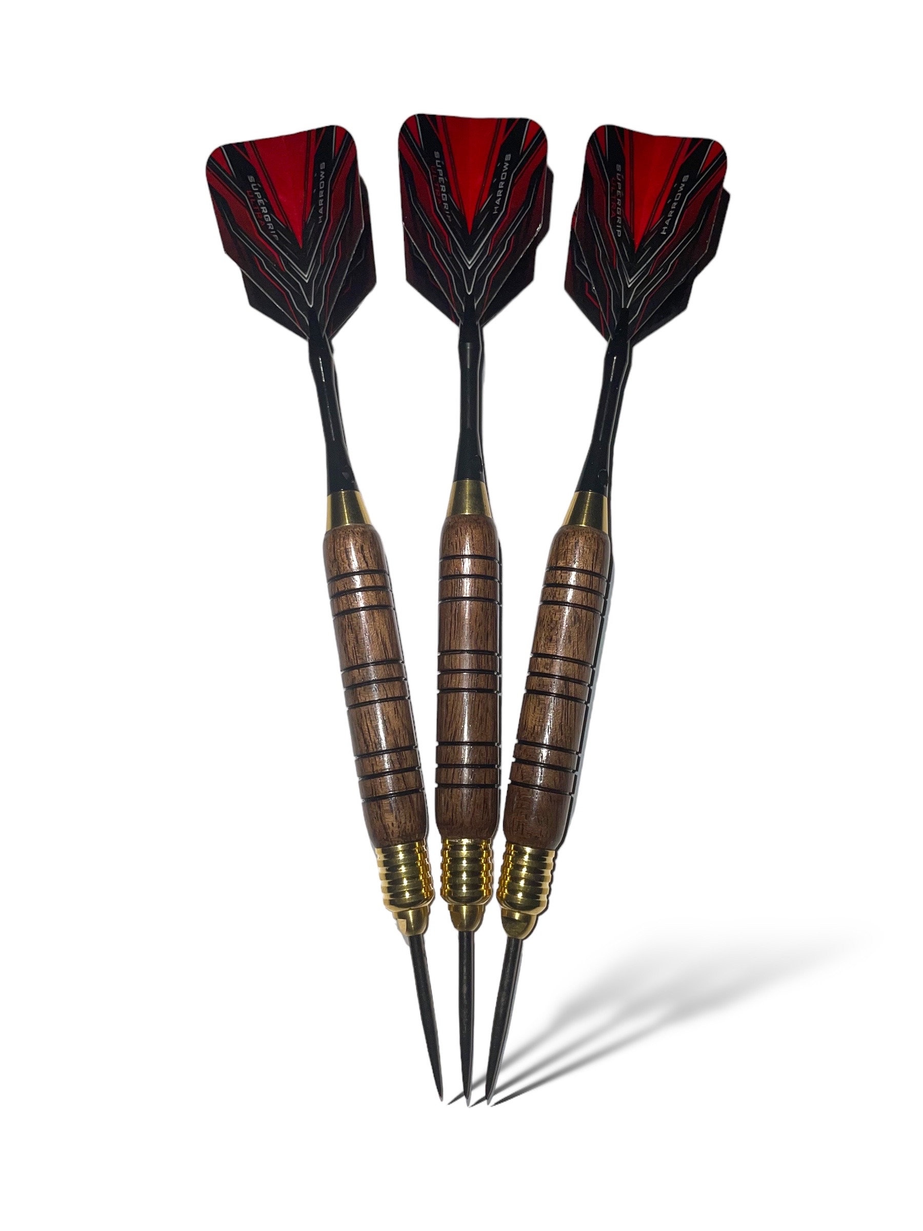 Black Walnut Wood Darts With Case, Handmade Steel Tip Darts, Custom ...