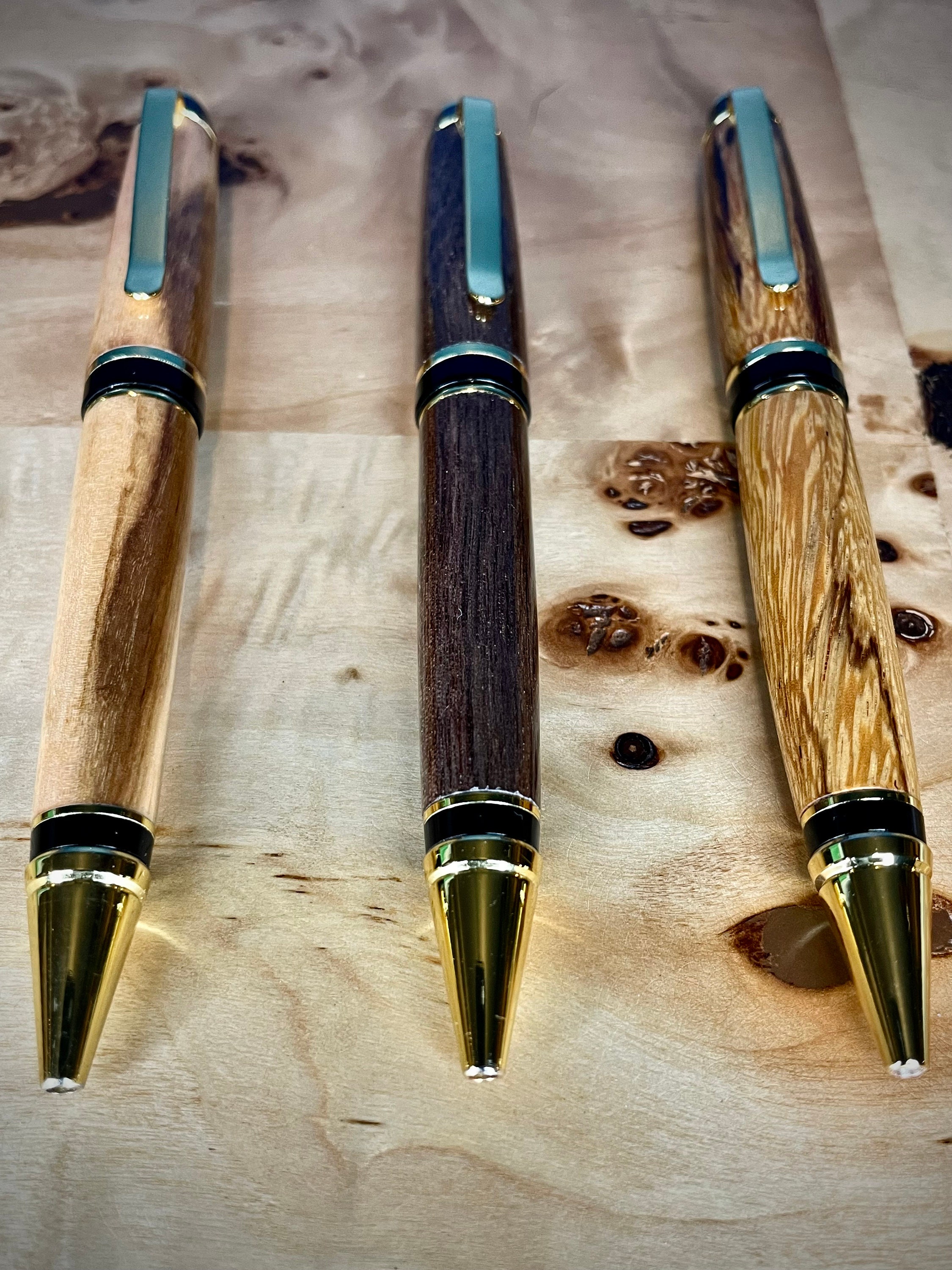 Custom Wood Pen Cigar Style Ballpoint Pen Personalized - Etsy