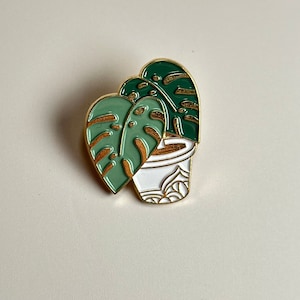 Plant Enamel Pin | Plant Mom Enamel Pin | Plant Dad Enamel Pin | Plant ...